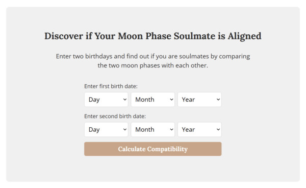 Understanding Our Moon Phase Compatibility Calculator - Revellia